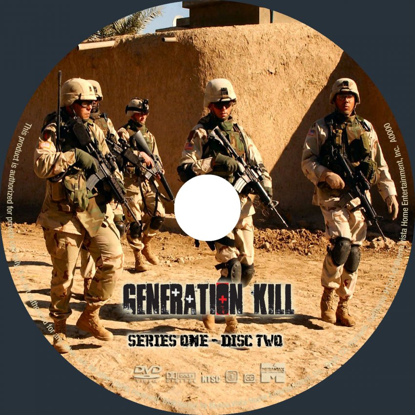 Generation Kill Series 1 Disc 2 Custom CDb | DVD Covers | Cover Century | Over 1.000.000 Album ...