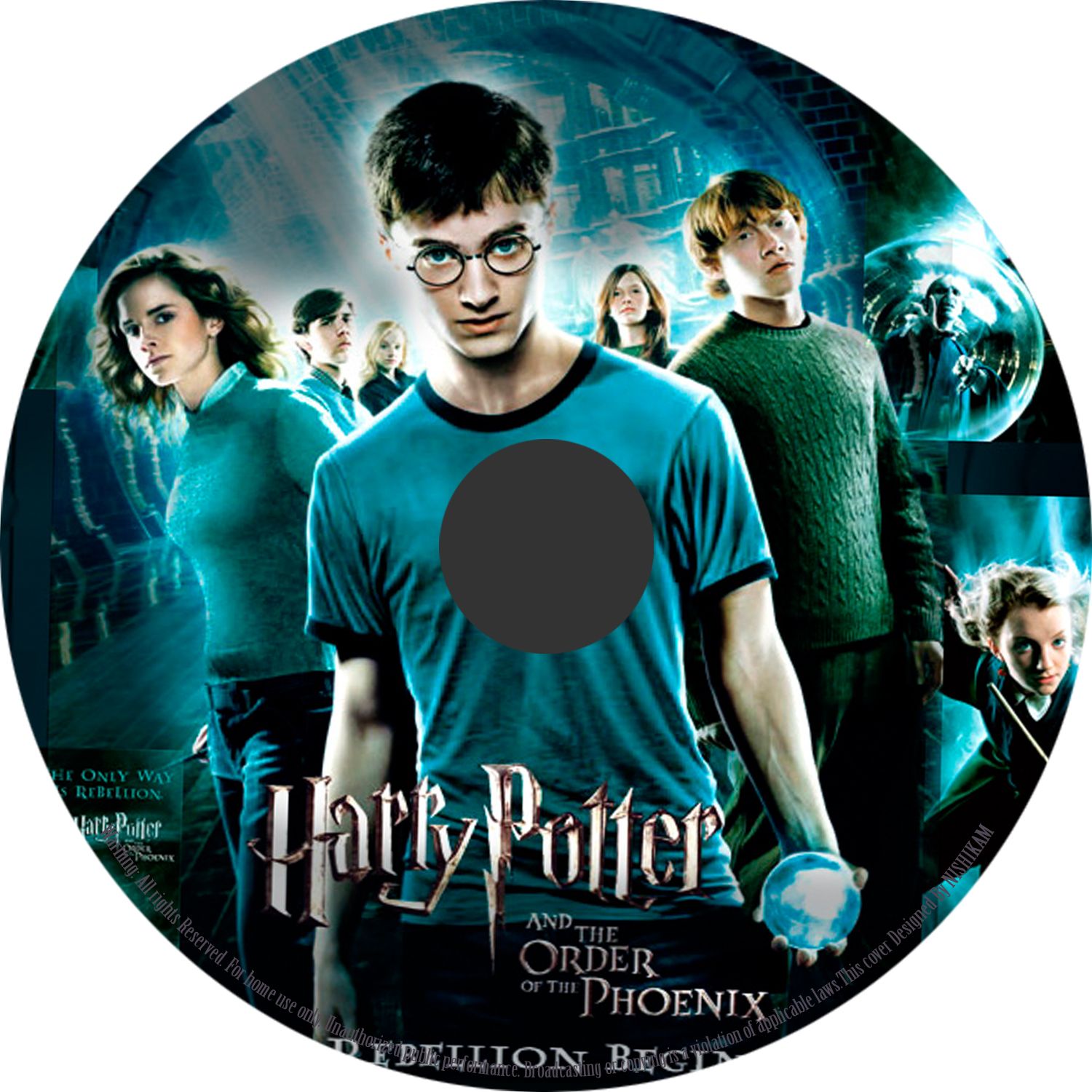 Harry Potter The Order Of The Phoenix DVD CD | DVD Covers | Cover ...