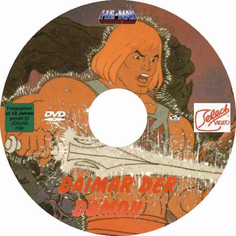 He Man and The Masters Of The Universe Daimar Der Daemon DVD CD | DVD ...