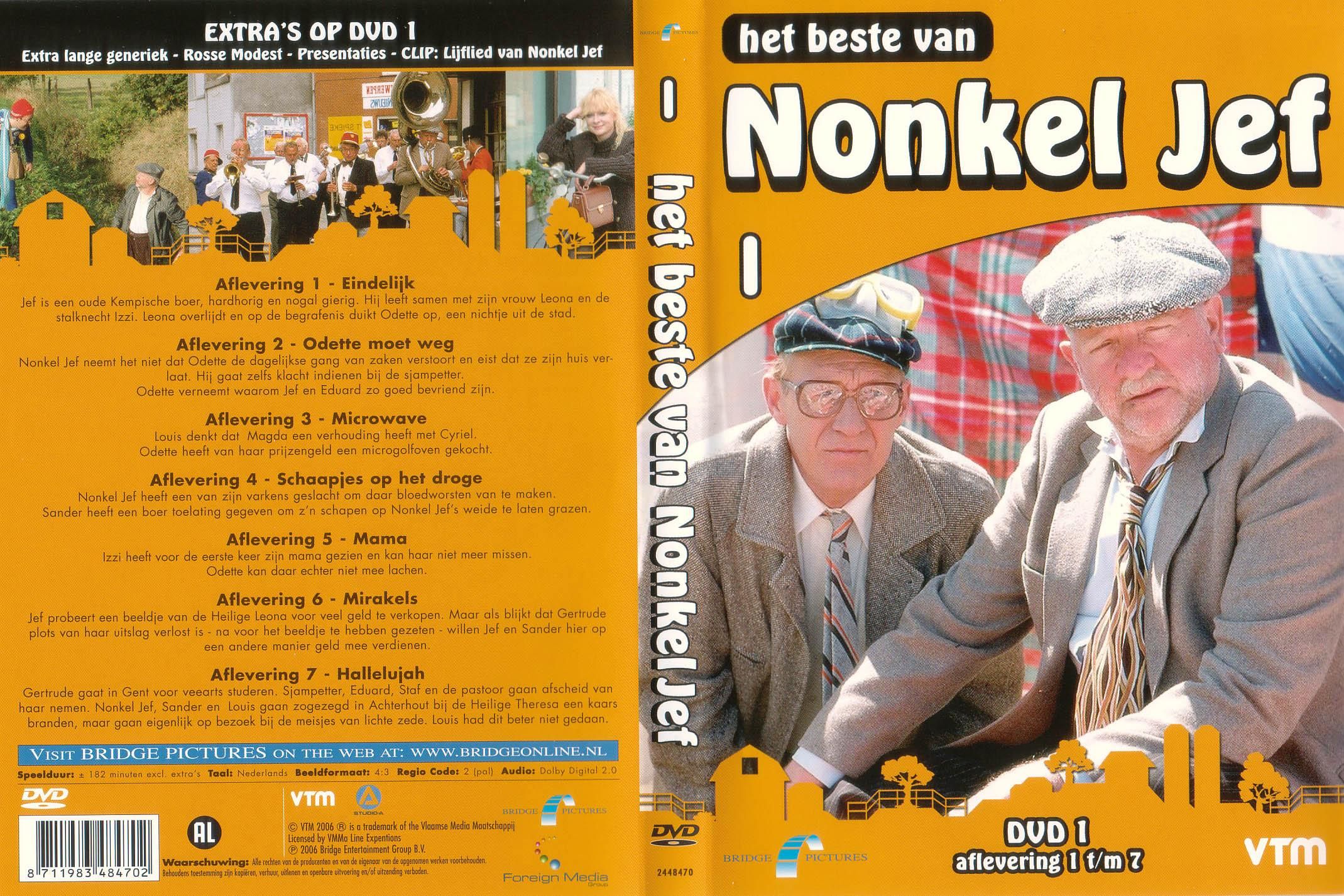 Het Beste Van Nonkel Jef Vol. 01 DVD NL | DVD Covers | Cover Century ...