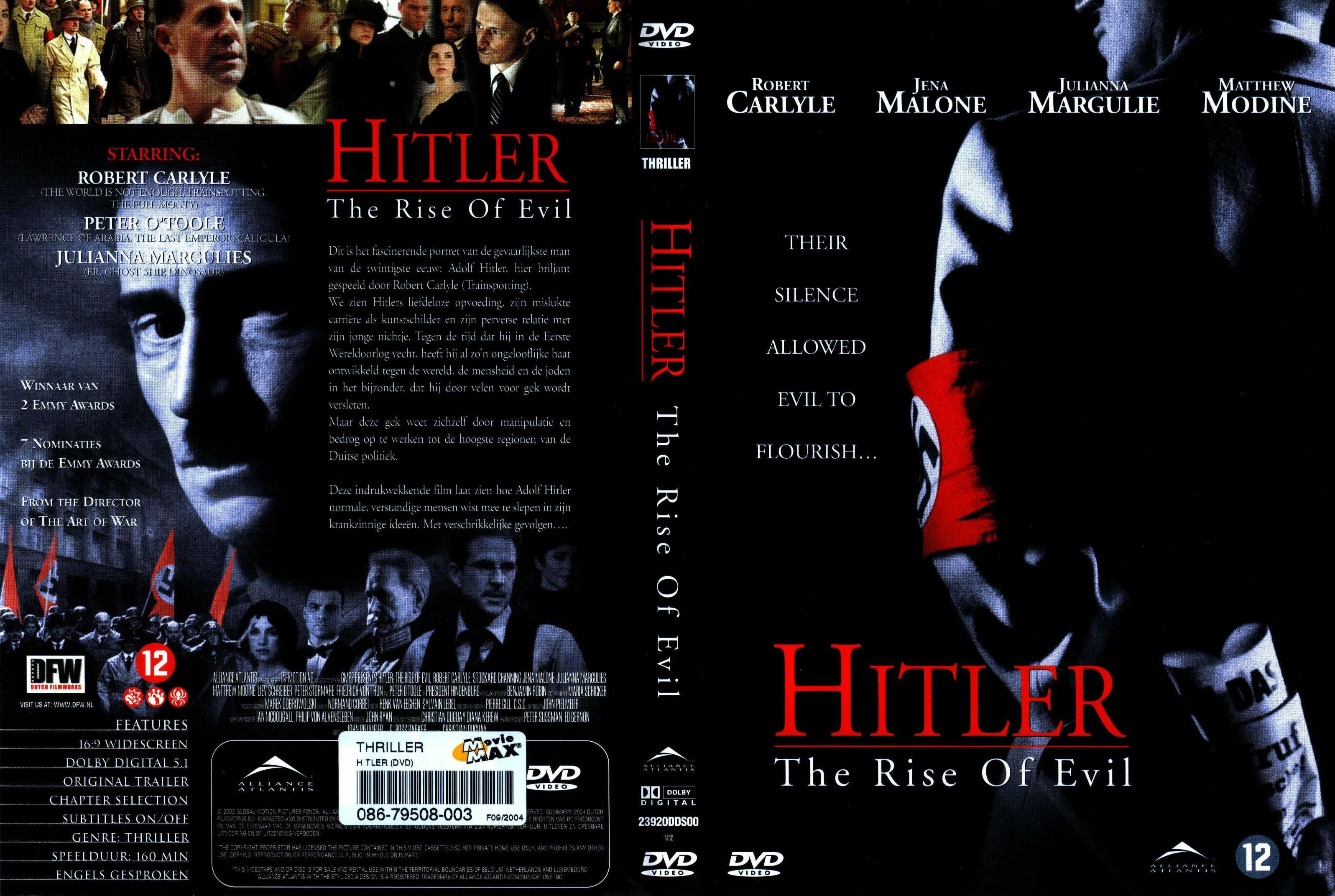 Hitler The Rise Of Evil R2 Dutch Scan Td Td Misc Dvd | DVD Covers ...