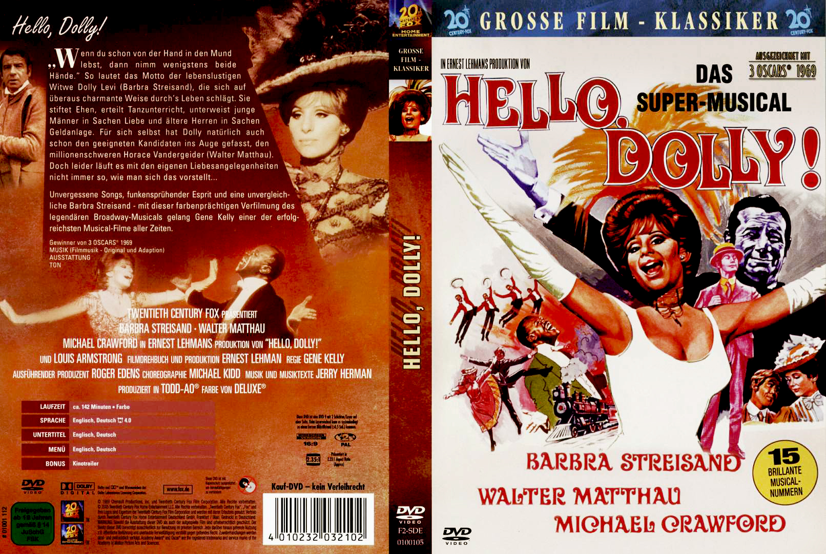 hello dolly | DVD Covers | Cover Century | Over 1.000.000 Album Art ...