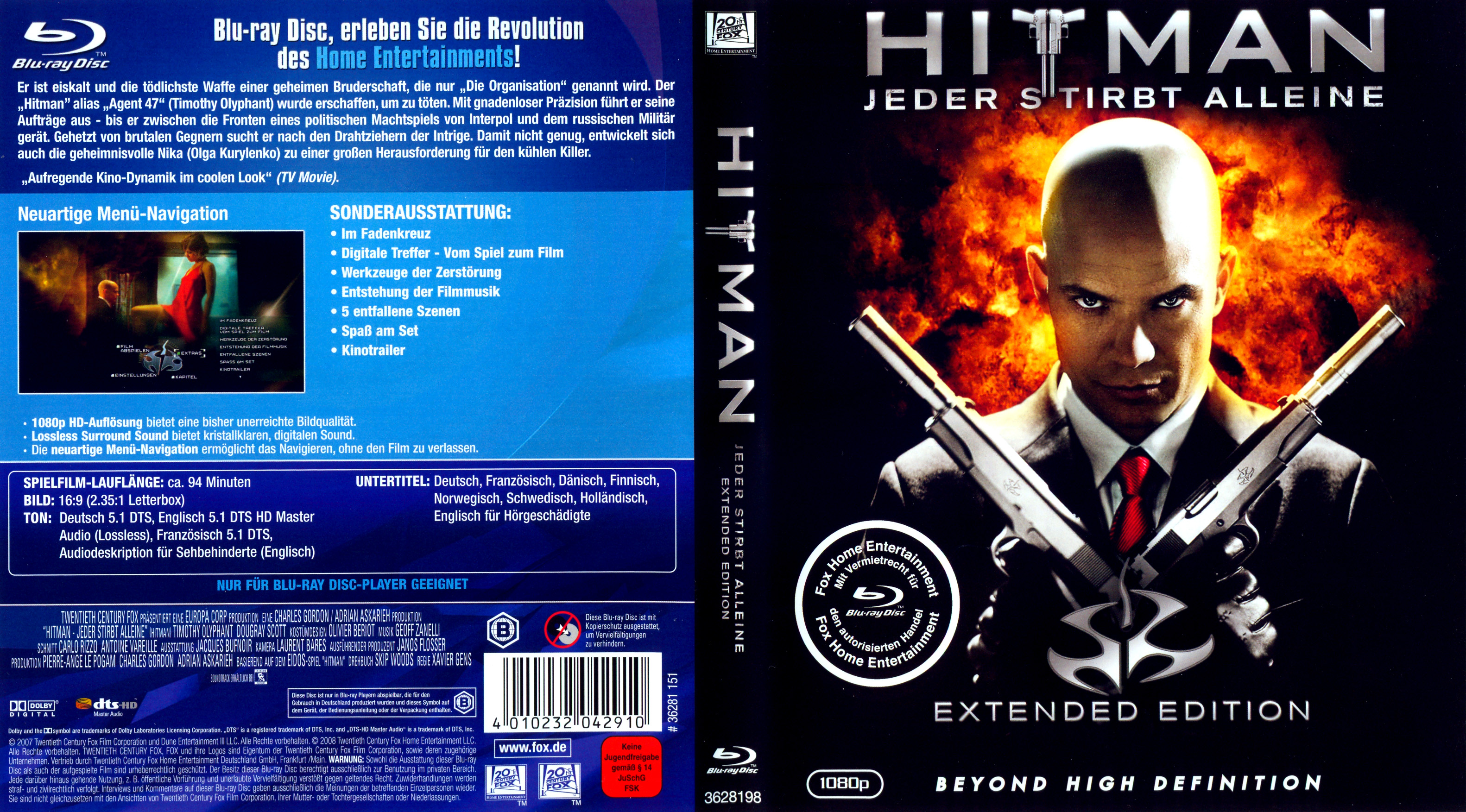 hitman | DVD Covers | Cover Century | Over 1.000.000 Album Art covers ...