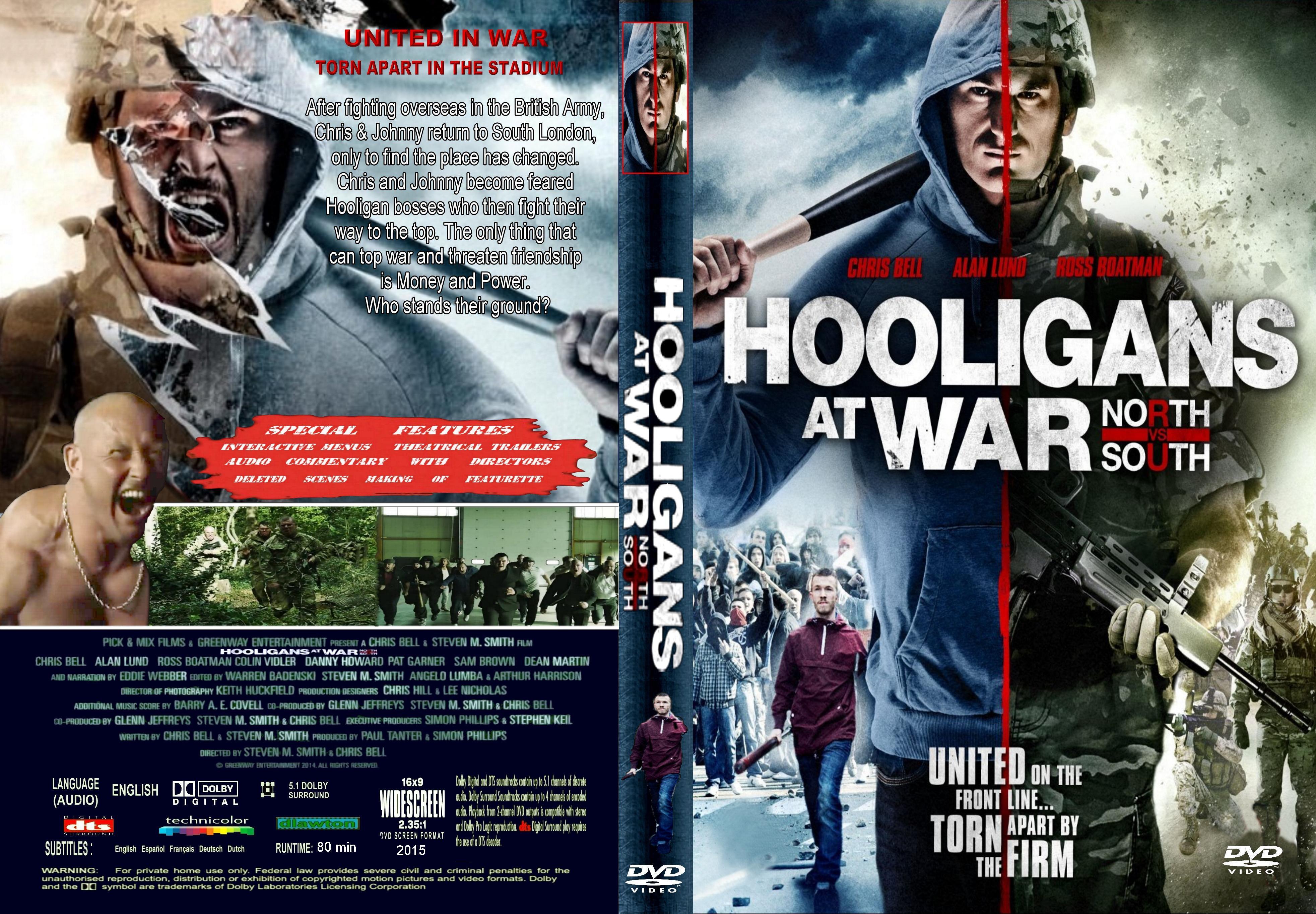 hooligans at war north vs south 2015 r2 custom | DVD Covers | Cover ...