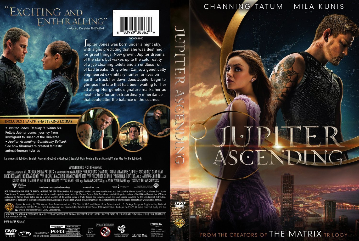jupiter ascending | DVD Covers | Cover Century | Over 1.000.000 Album Art covers for free