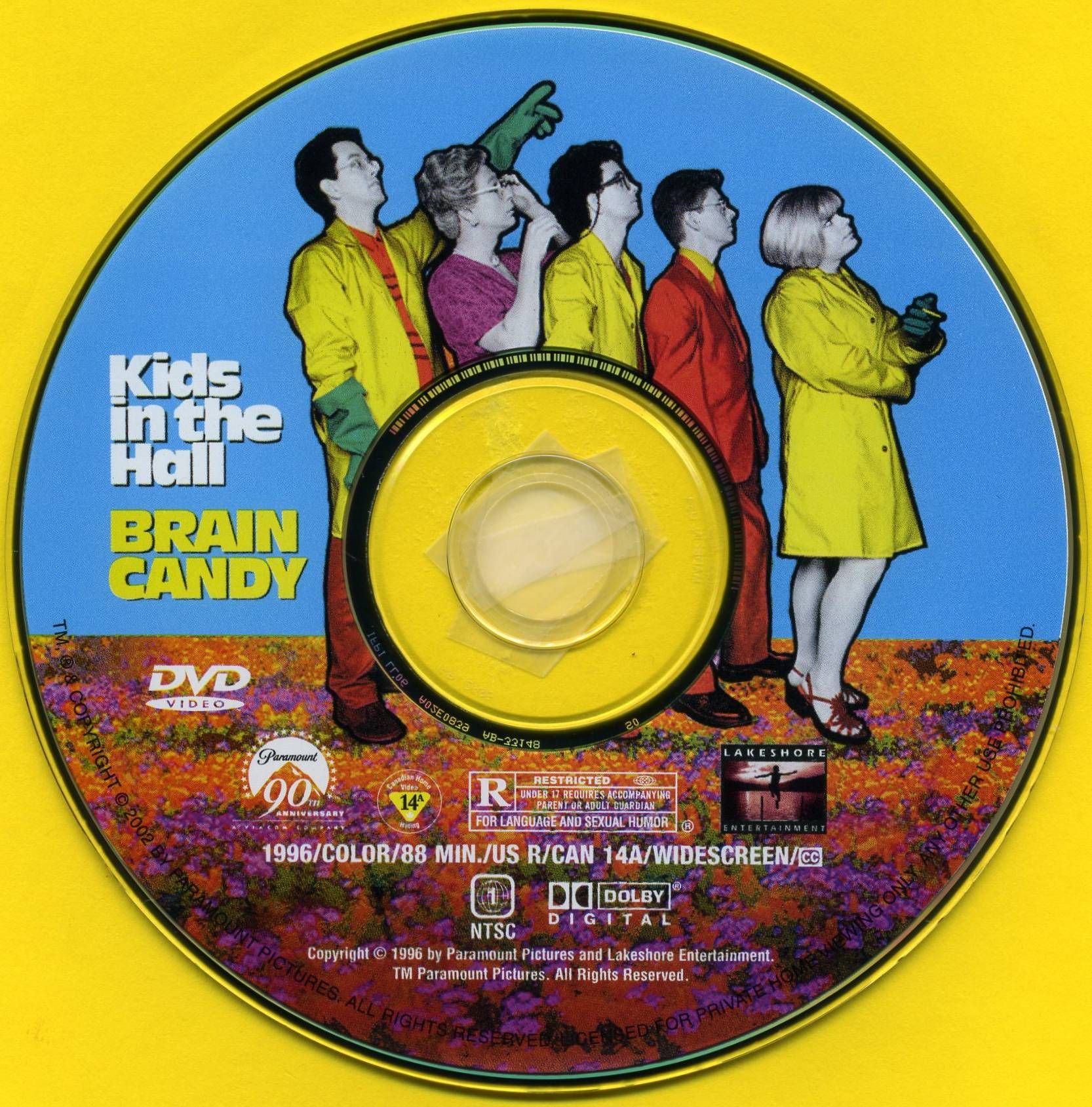 Kids In The Hall Brain Candy Widescreen DVD CD | DVD Covers | Cover ...