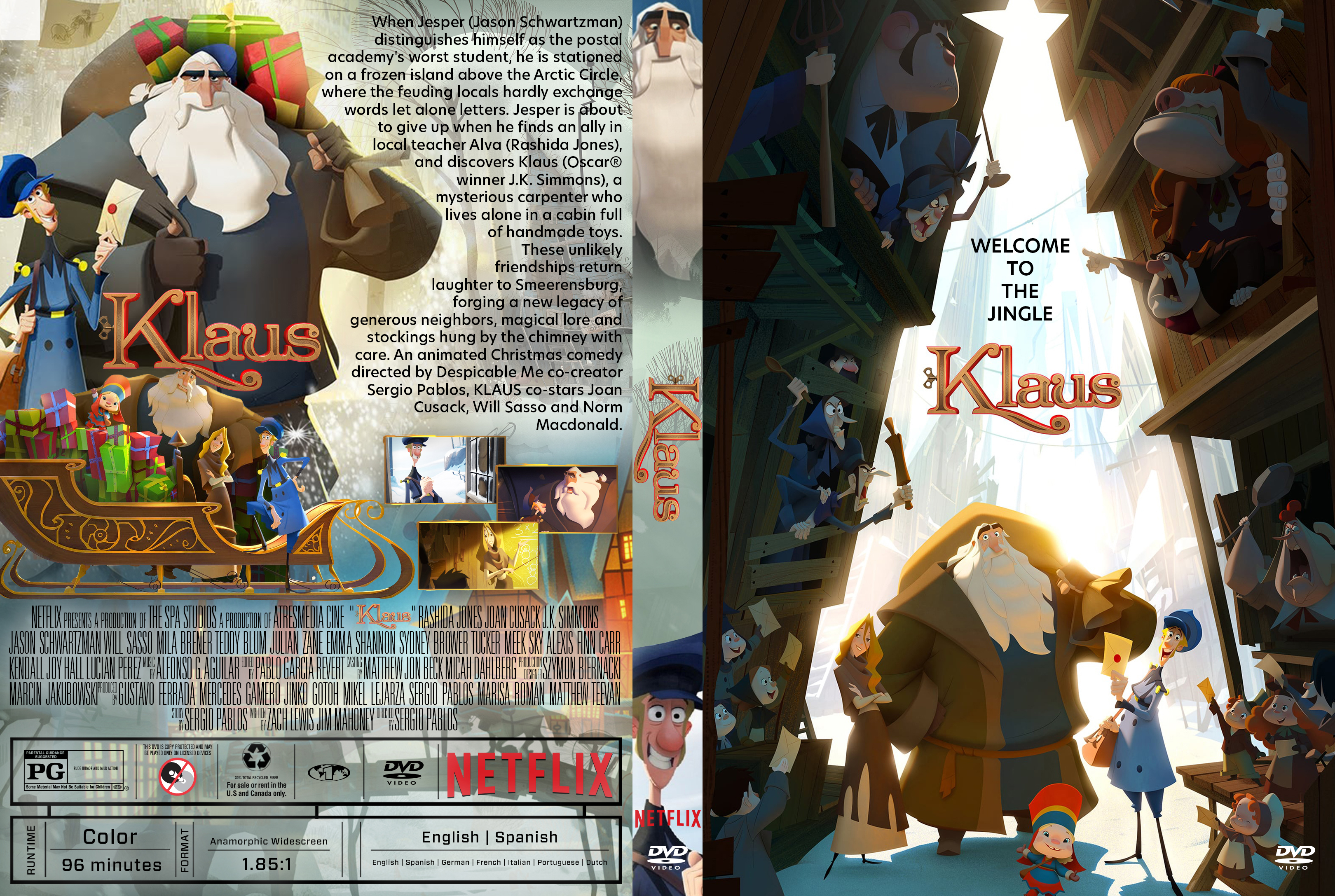 Klaus (2019) : Front | DVD Covers | Cover Century | Over 1.000.000 ...