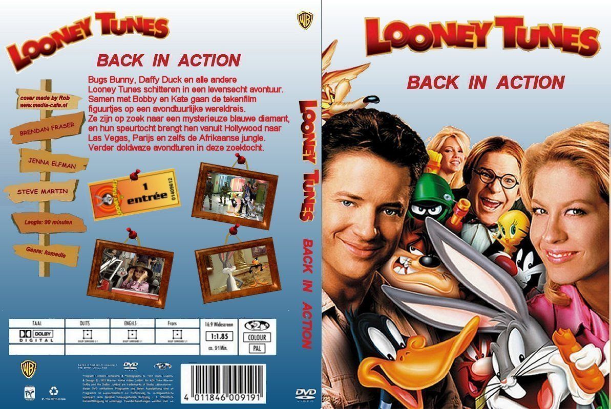 Looney tunes BACK IN ACTION MISC DVD | DVD Covers | Cover Century ...