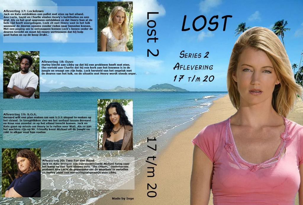 Lost Season 2 Ep. 17 20 DVD NL CUSTOM | DVD Covers | Cover Century ...