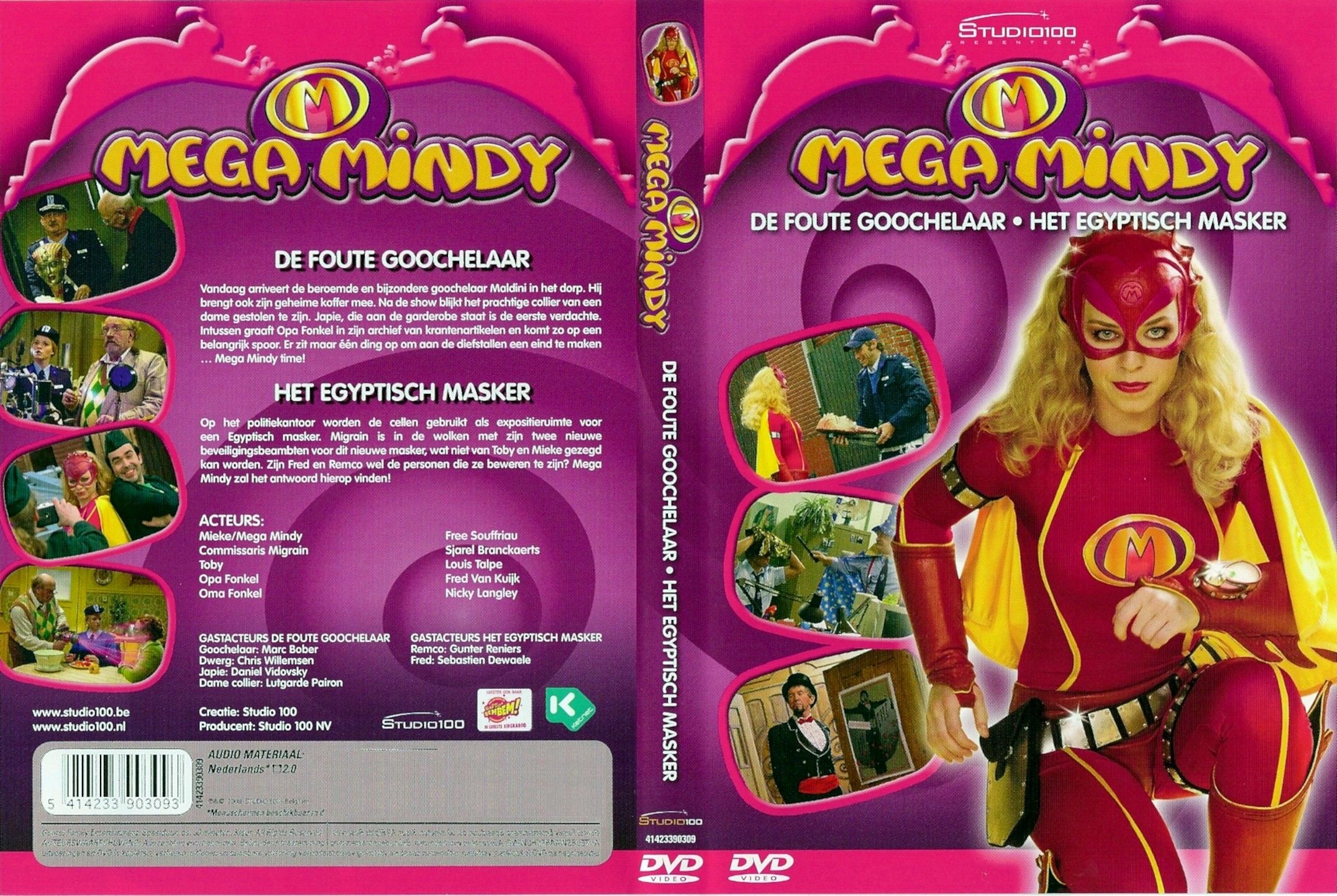 Mega Mindy De Foute Goochelaar Het Egyptisch Masker DVD NL | DVD Covers ...