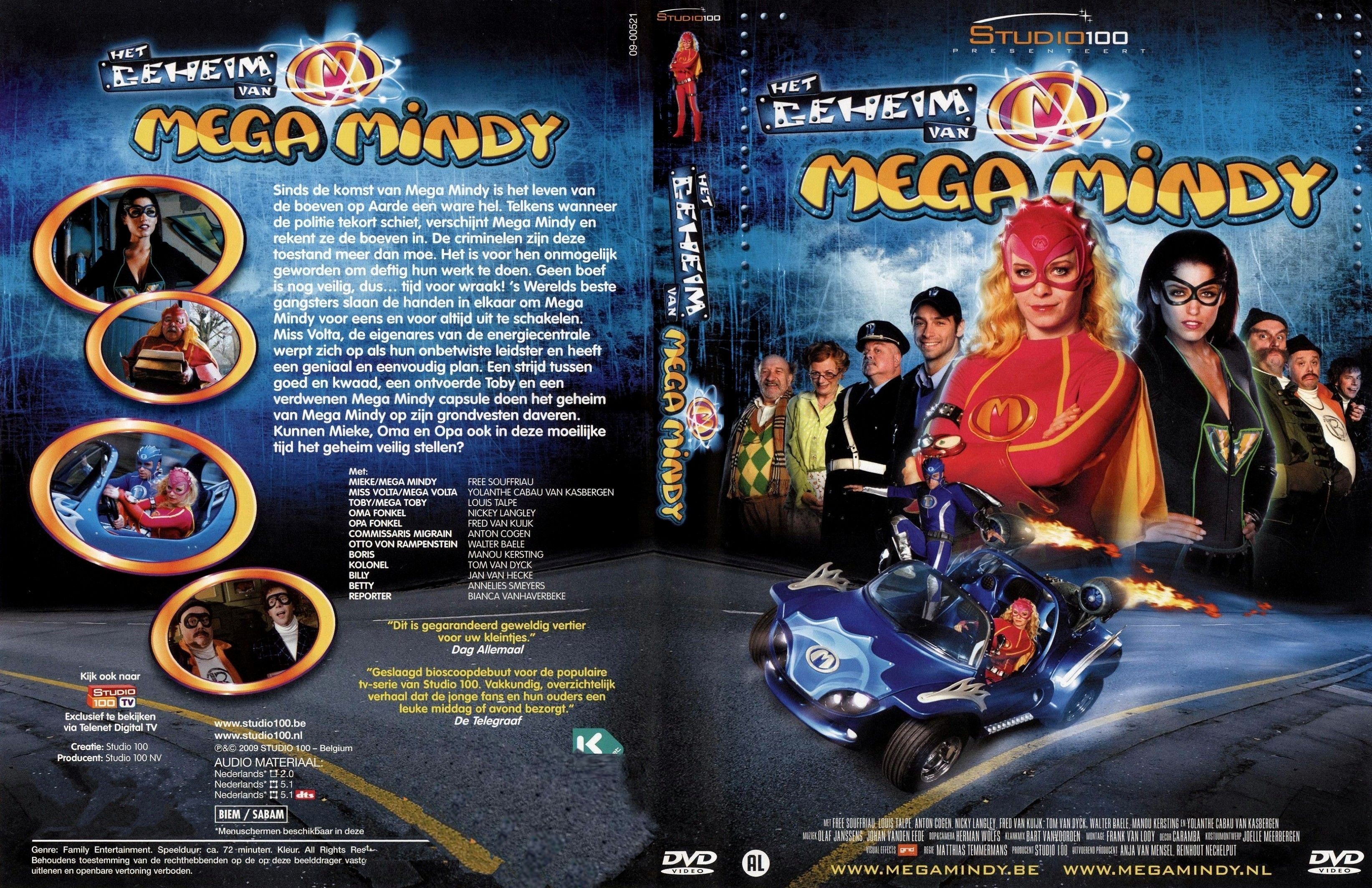 Mega Mindy Het Geheim Van Mega Mindy DVD NL | DVD Covers | Cover ...