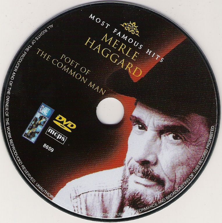 Merle Haggard Poet Of The Common Man DVD CD | DVD Covers | Cover ...