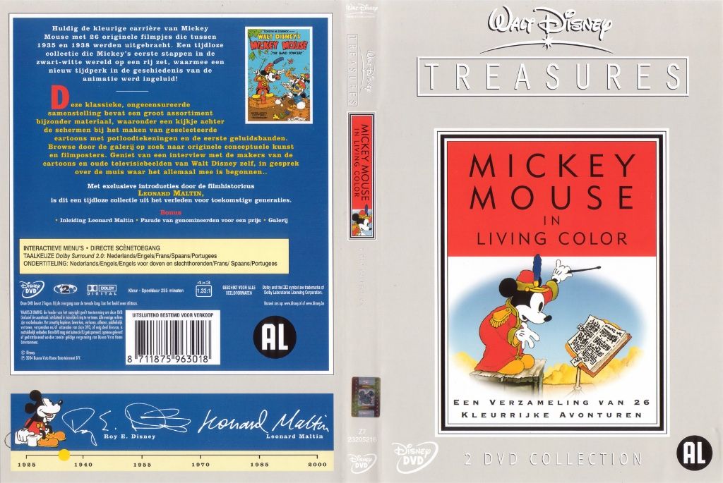 Mickey Mouse In Living Color DVD NL | DVD Covers | Cover Century | Over ...