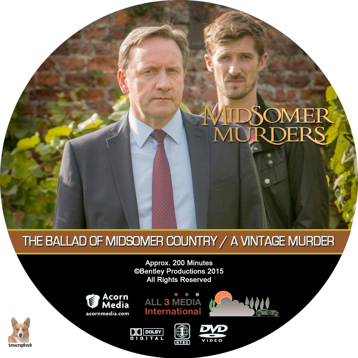 Midsomer Murders Set 26 Series 17 R1 Cover labels | DVD Covers | Cover ...