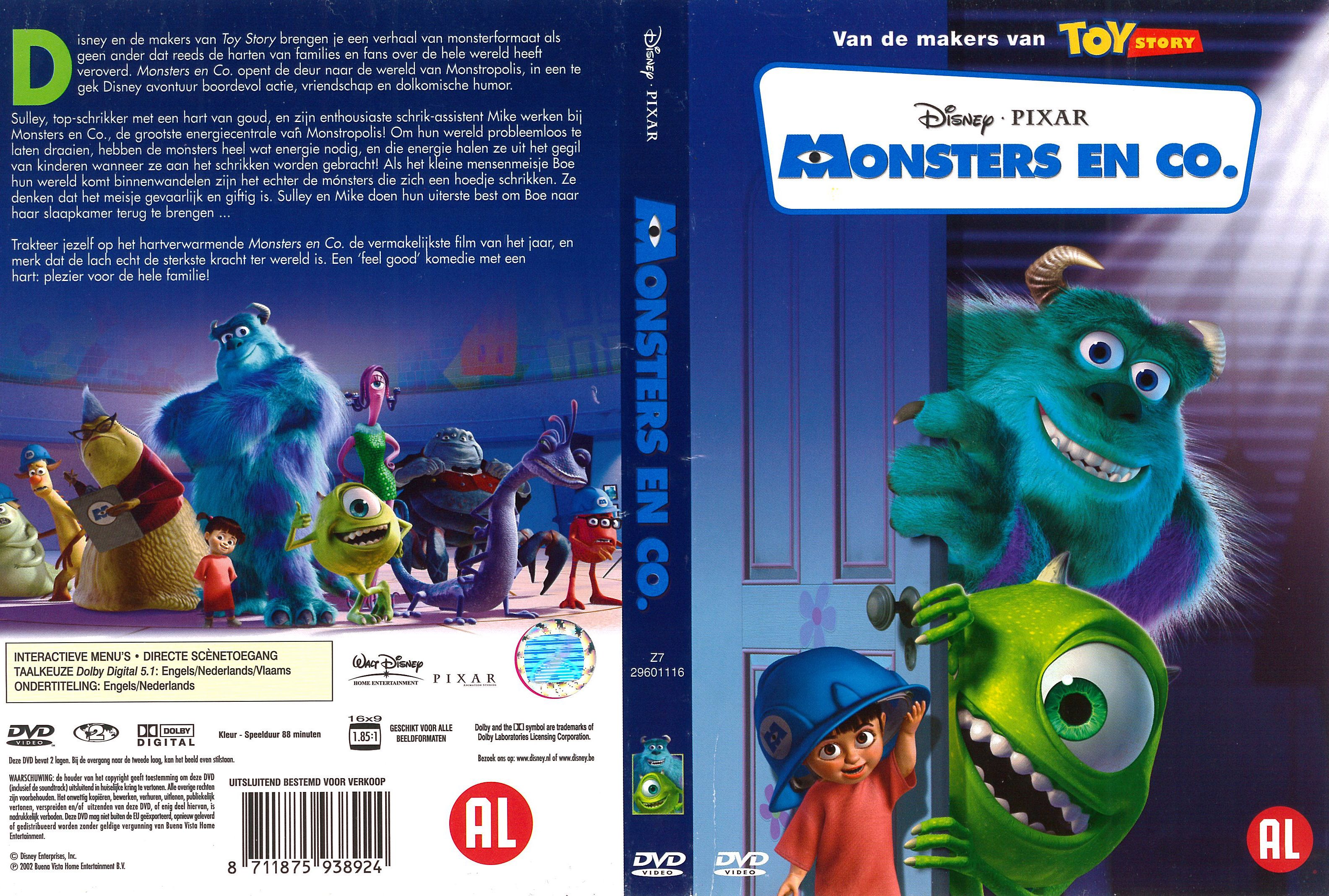 Monsters Inc Itunes Cover DISNEY / PIXAR MONSTERS INC SCARE ISLAND