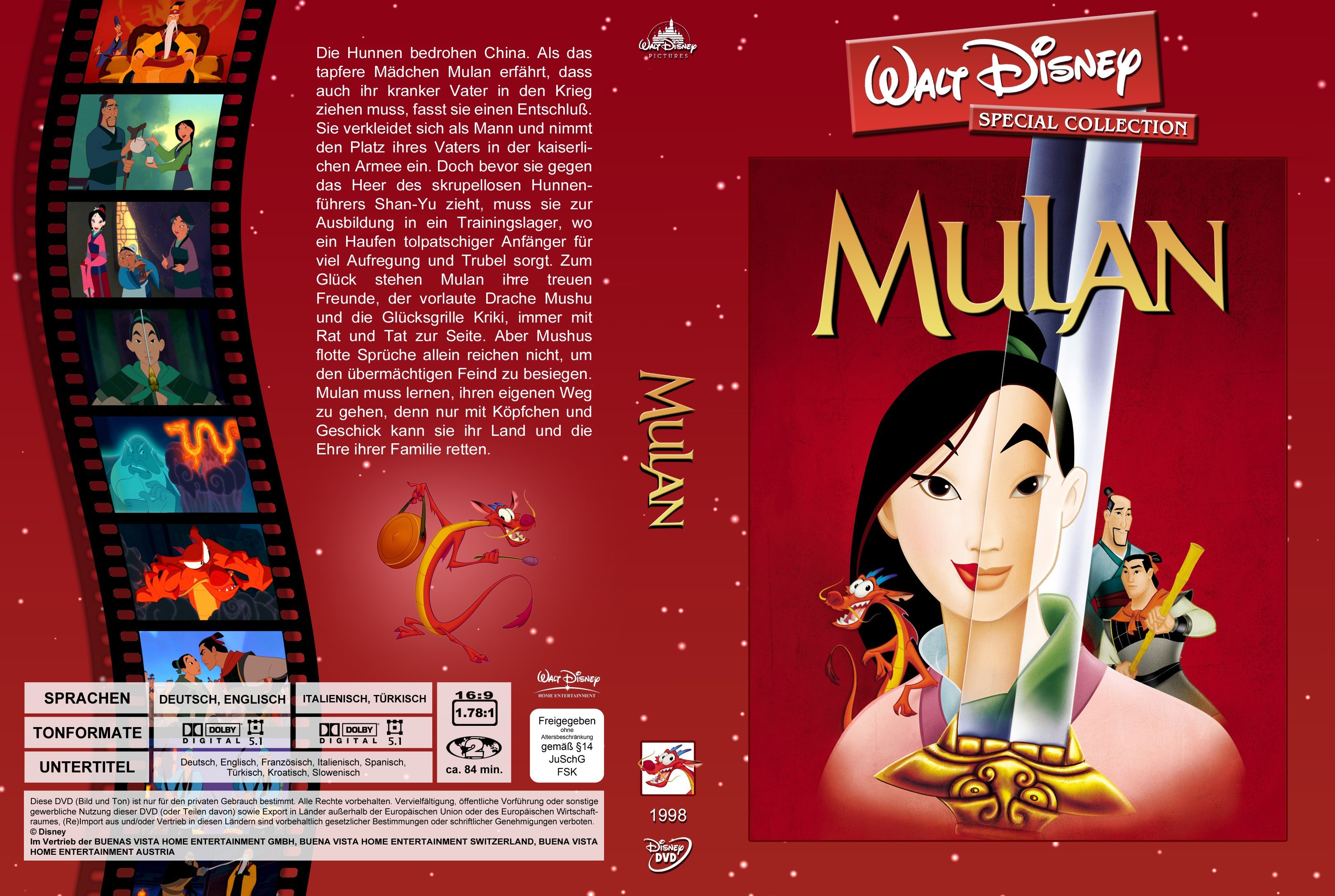 Mulan Walt Disney Special Collection | DVD Covers | Cover Century ...