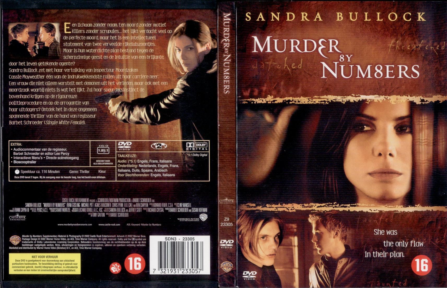 Murder By Numbers DVD NL | DVD Covers | Cover Century | Over 1.000.000 ...