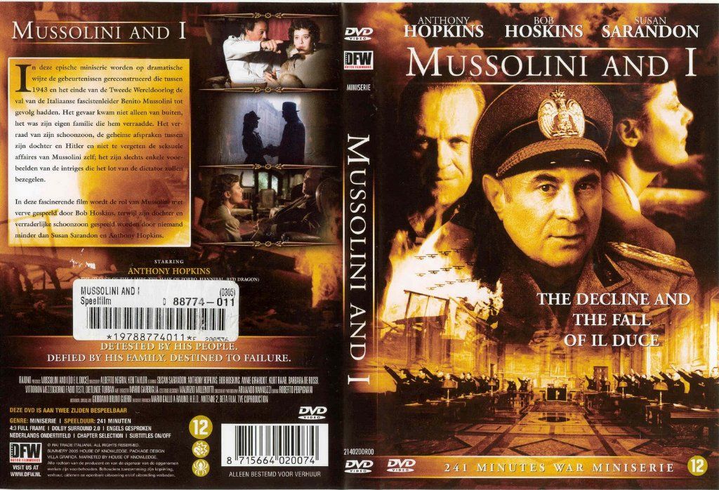 Mussolini and I DVD NL | DVD Covers | Cover Century | Over 1.000.000 ...