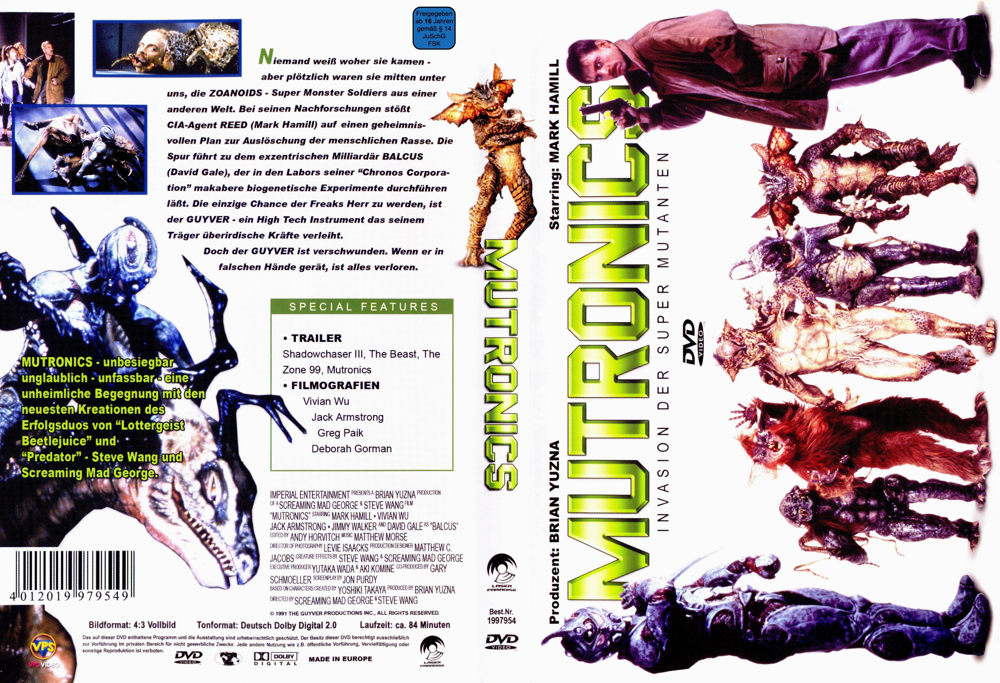 Mutronics Invasion der Supermutanten | DVD Covers | Cover Century ...