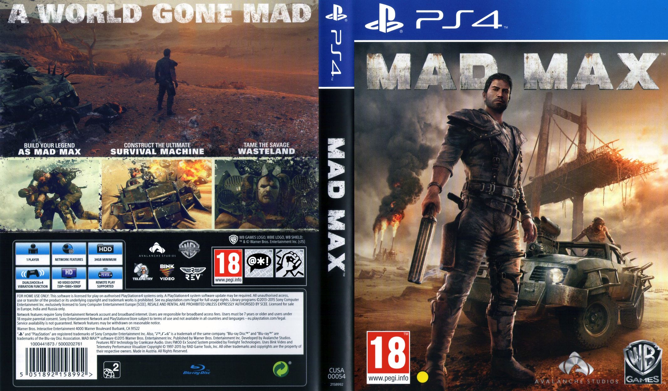 Mad Max | DVD Covers | Cover Century | Over 1.000.000 Album Art covers ...