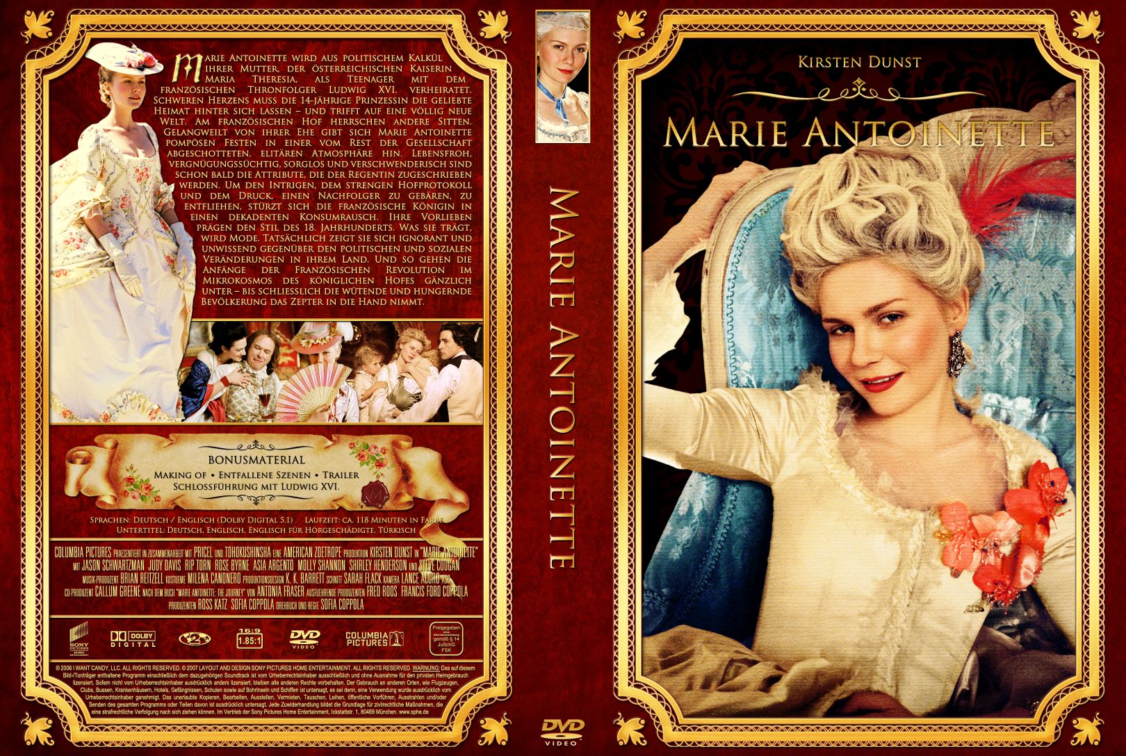 marie antoinette | DVD Covers | Cover Century | Over 1.000.000 Album Art covers for free