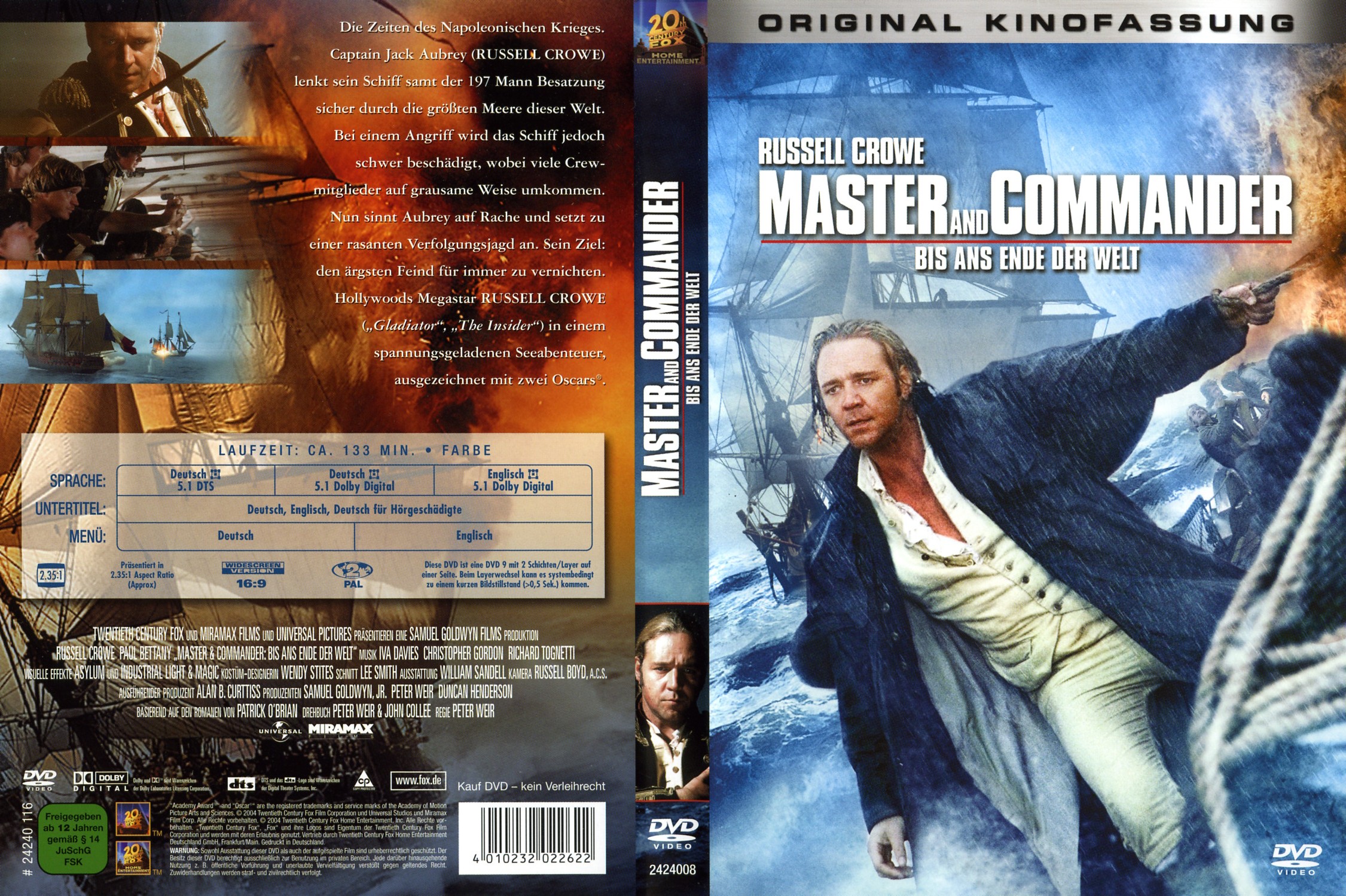 master and commander | DVD Covers | Cover Century | Over 1.000.000 ...