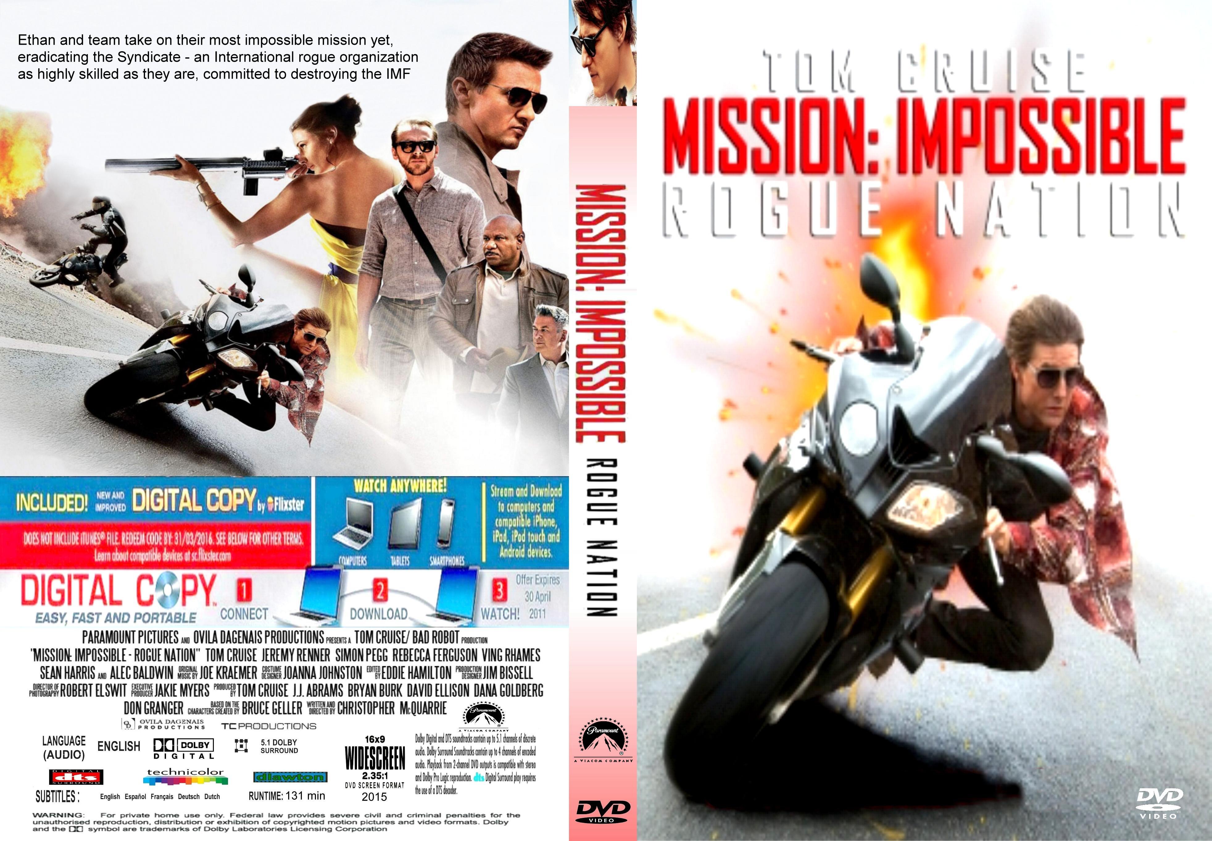 mission impossible rogue nation 2015 r1 | DVD Covers | Cover Century ... mission impossible rogue nation 2015 r1 | DVD Covers | Cover Century ...