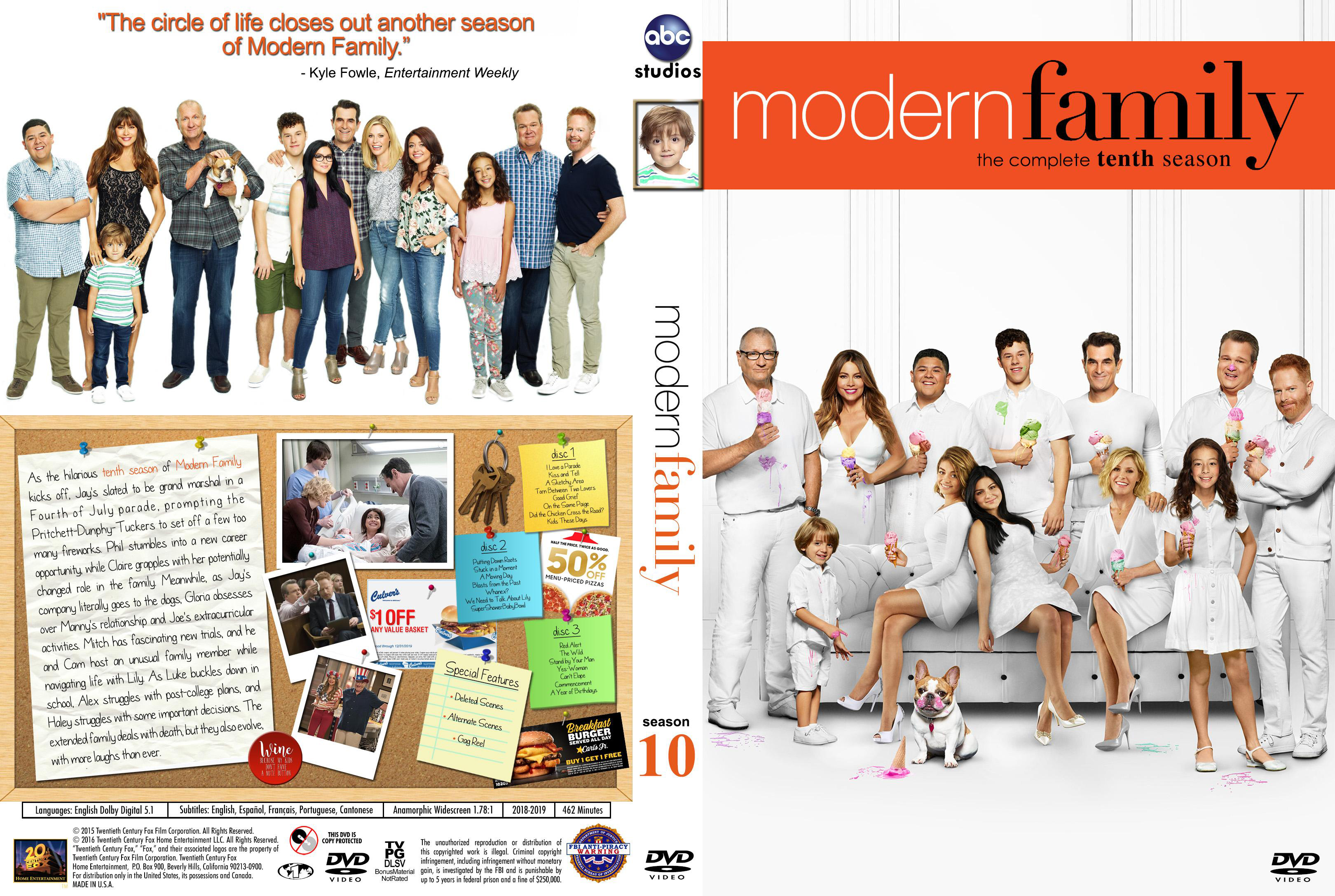 Modern Family Season 10 (2019) : Front | DVD Covers | Cover Century ...
