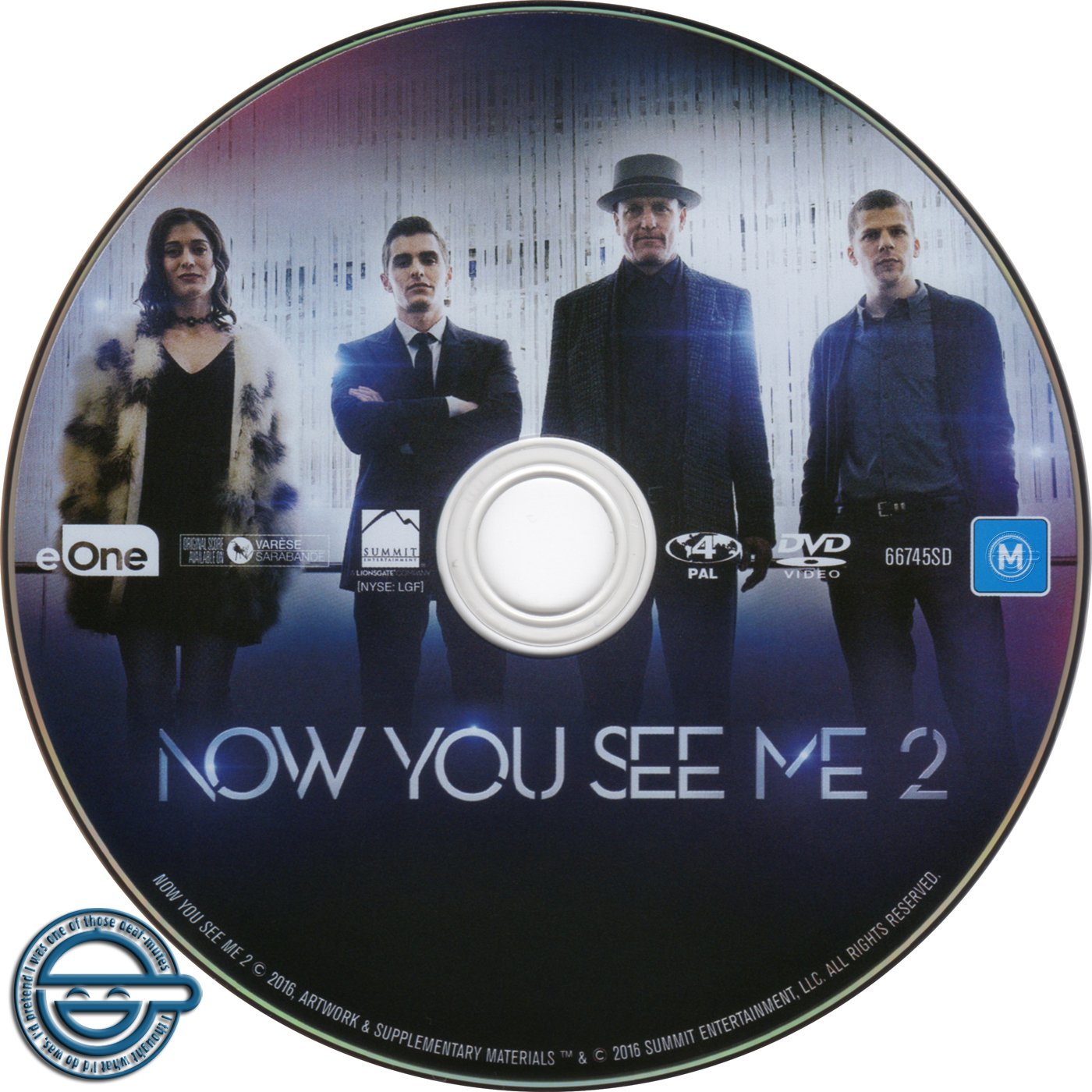 Now You See Me 2 2016 R4 DVD Label | DVD Covers | Cover Century | Over ...