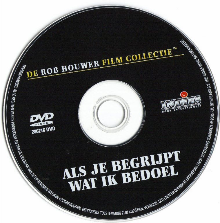 Olie B. Bommel Als Je Begrijpt Wat Ik Bedoel DVD CD | DVD Covers ...