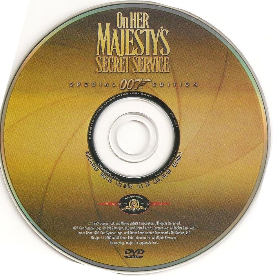 On Her Majesty s Secret Service 1969 WS SE R1 | DVD Covers | Cover ...