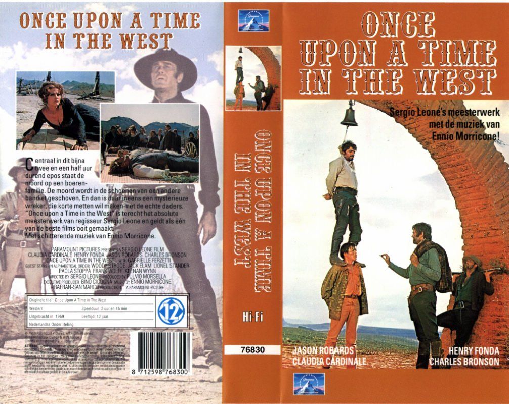Once Upon A Time In The West Cover ONCE UPON A TIME IN THE WEST