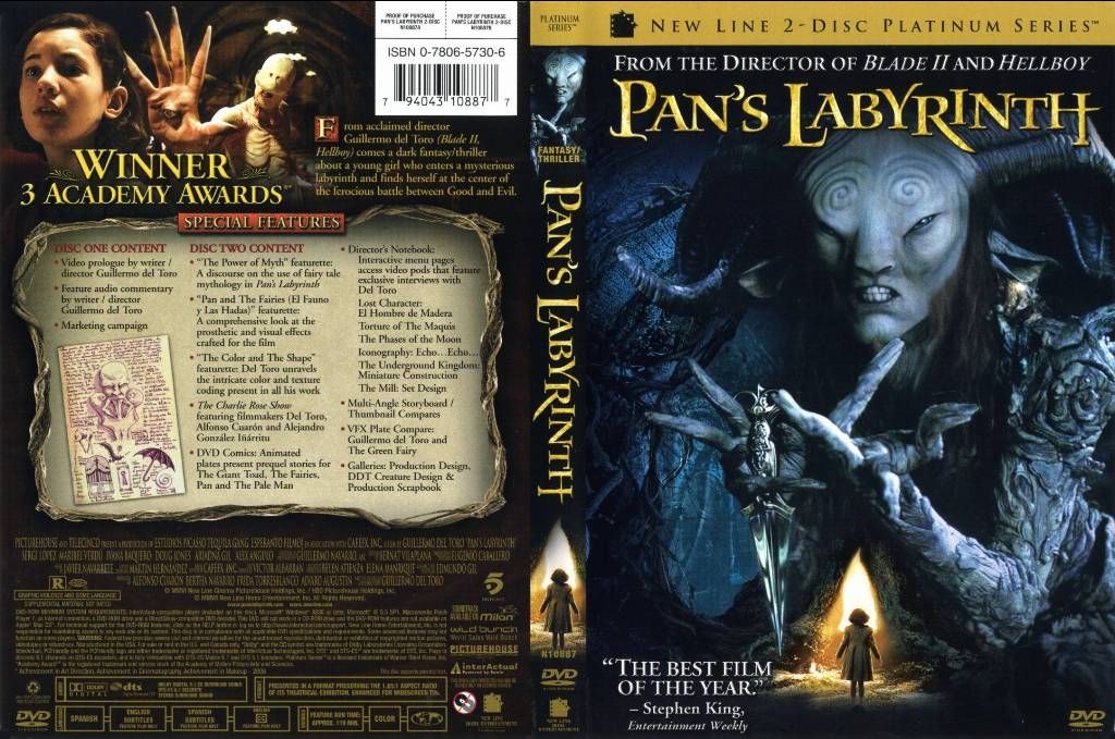 Pans Labyrinth DVD US | DVD Covers | Cover Century | Over 1.000.000 ...
