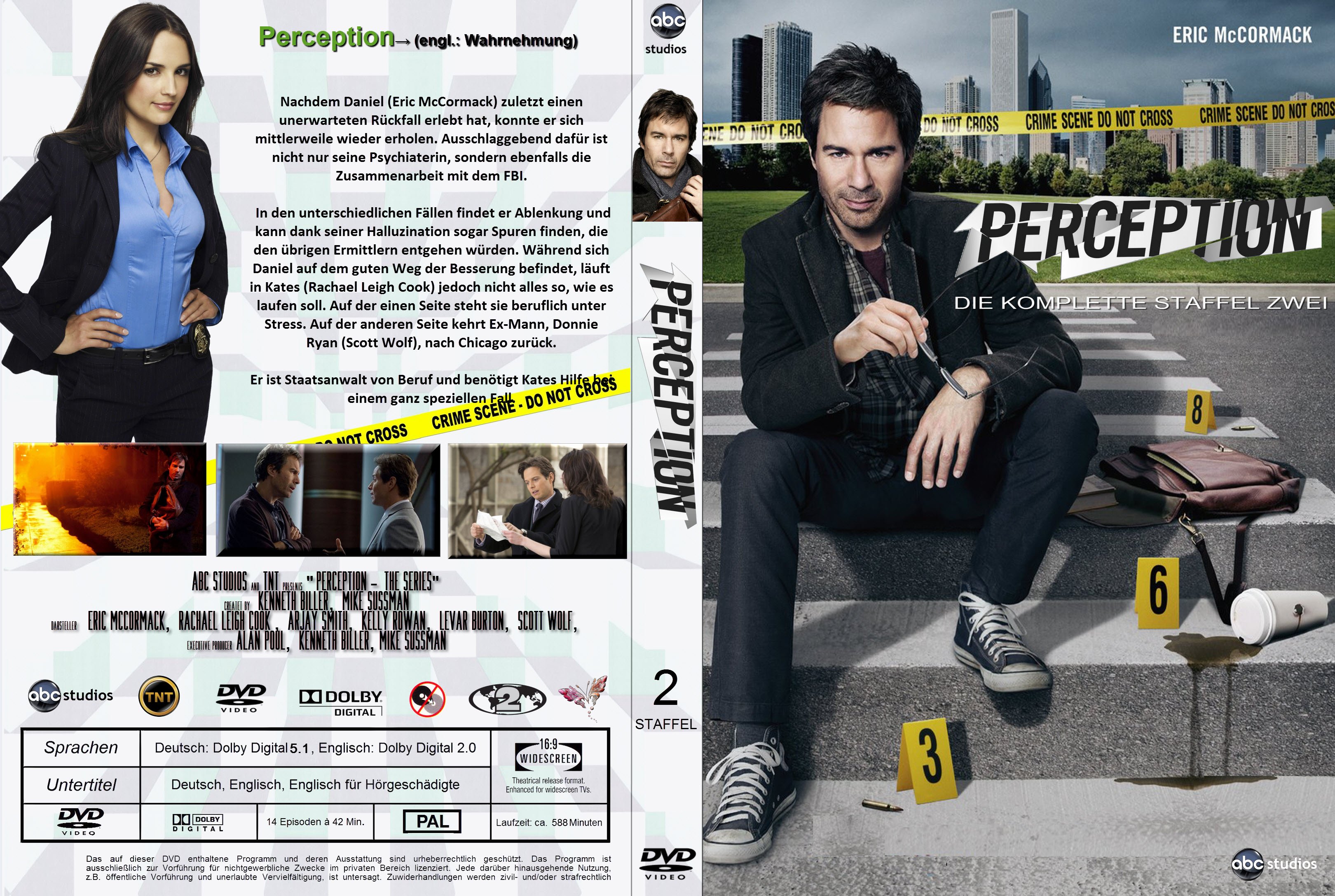 Perception Staffel 2 4 | DVD Covers | Cover Century | Over 1.000.000 Album Art covers for free