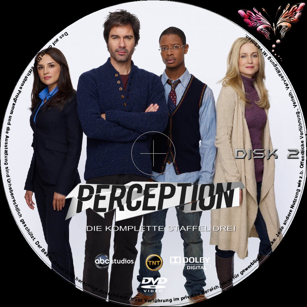 Perception Staffel 3 1 | DVD Covers | Cover Century | Over 1.000.000 Album Art covers for free