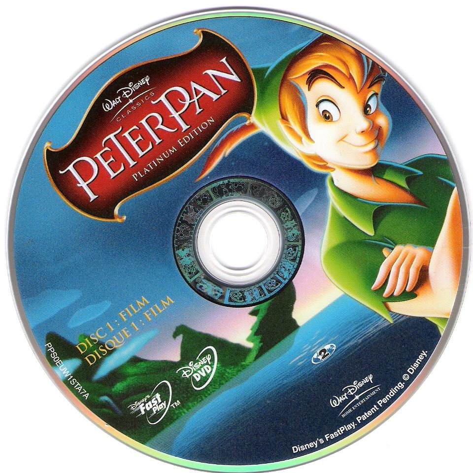 Peter Pan Platinum Edition Dvd