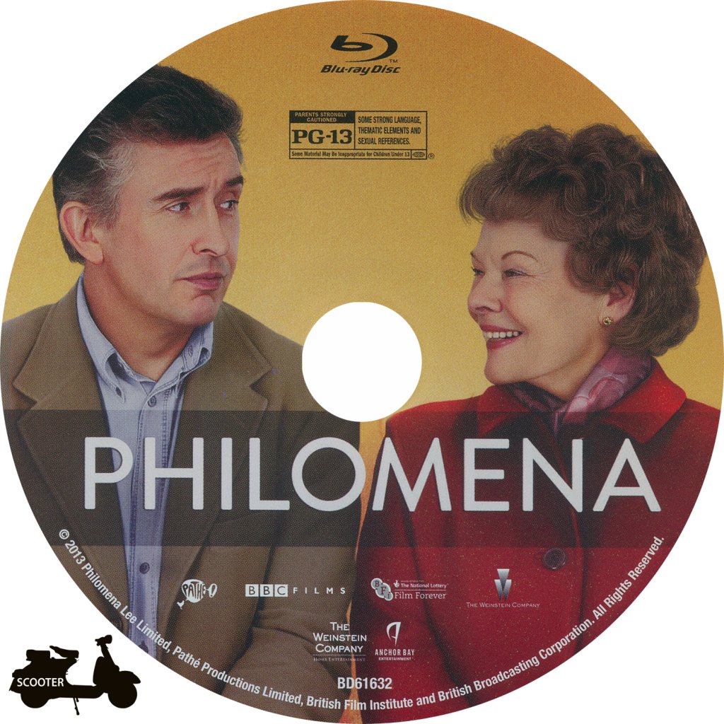 Philomena 2013 Scanned Bluray Label | DVD Covers | Cover Century | Over ...