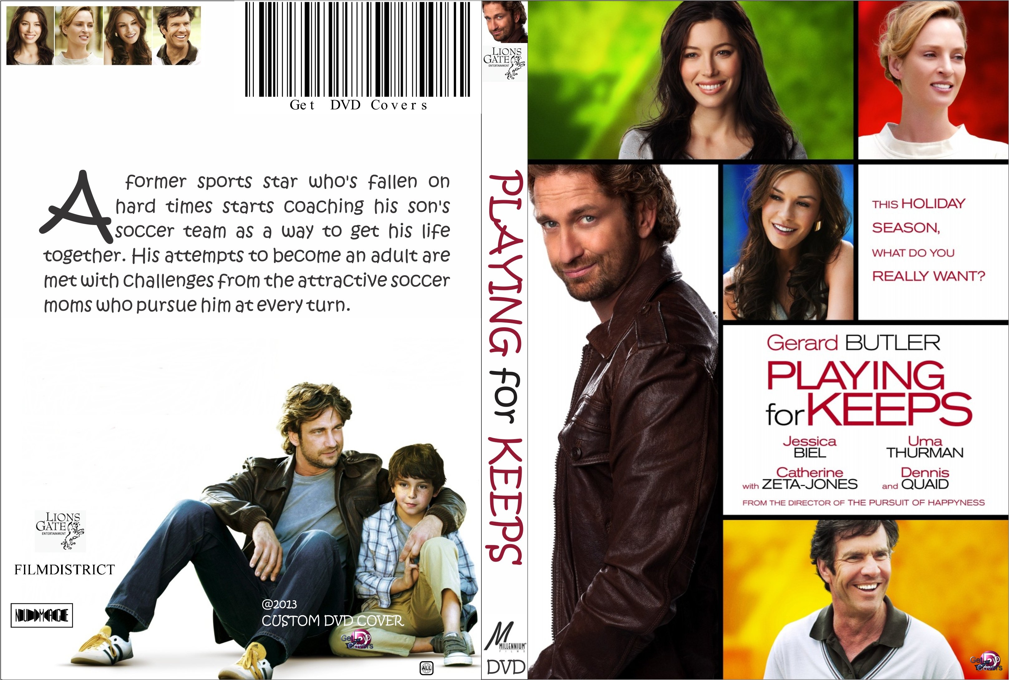 Playing for Keeps R0 1 | DVD Covers | Cover Century | Over 1.000.000 ...