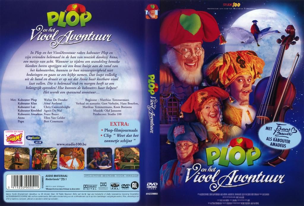 Plop En Het Viool Avontuur DVD NL | DVD Covers | Cover Century | Over 1 ...