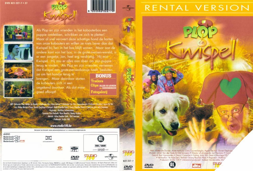 Plop En Kwispel DVD NL | DVD Covers | Cover Century | Over 1.000.000 ...