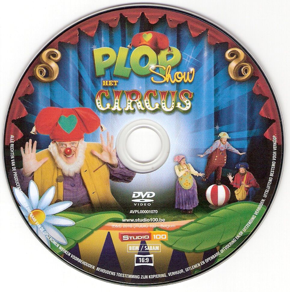 Plop Show Het Circus DVD CD | DVD Covers | Cover Century | Over 1.000. ...