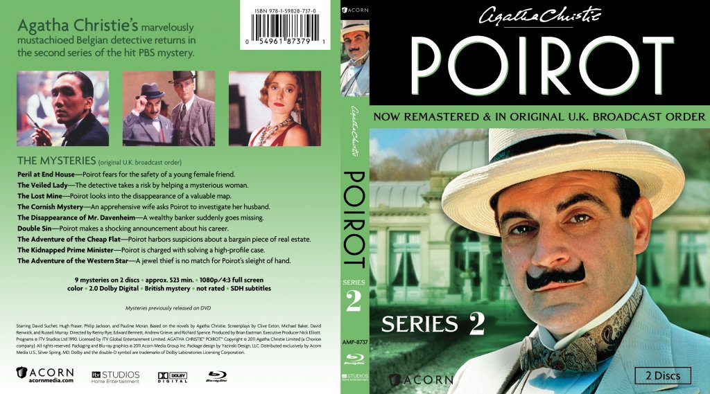 Poirot Series2 BD cover | DVD Covers | Cover Century | Over 1.000.000 ...