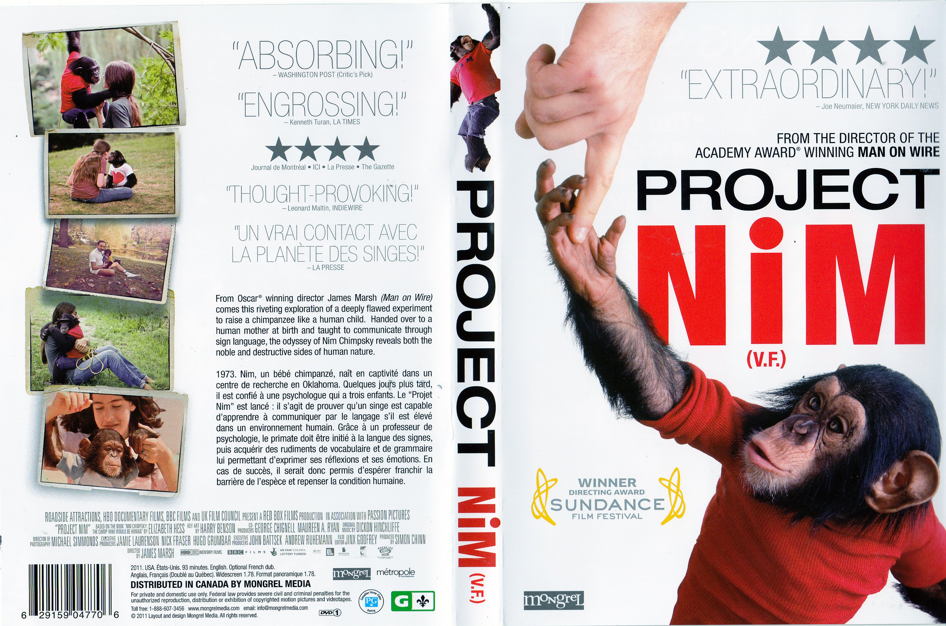 Project Nim 2011 WS R1 | DVD Covers | Cover Century | Over 1.000.000 ...