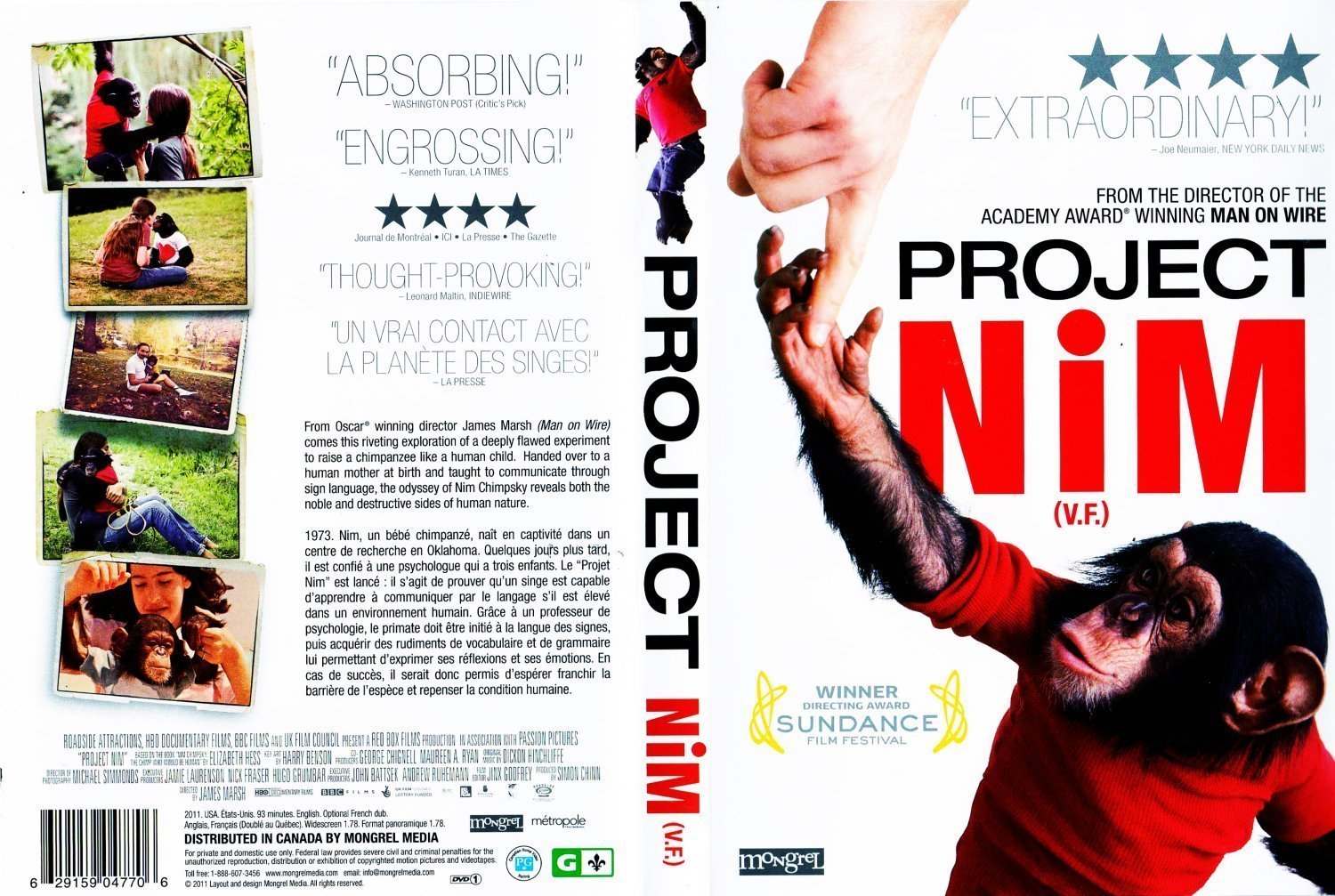 Project Nim | DVD Covers | Cover Century | Over 1.000.000 Album Art covers for free