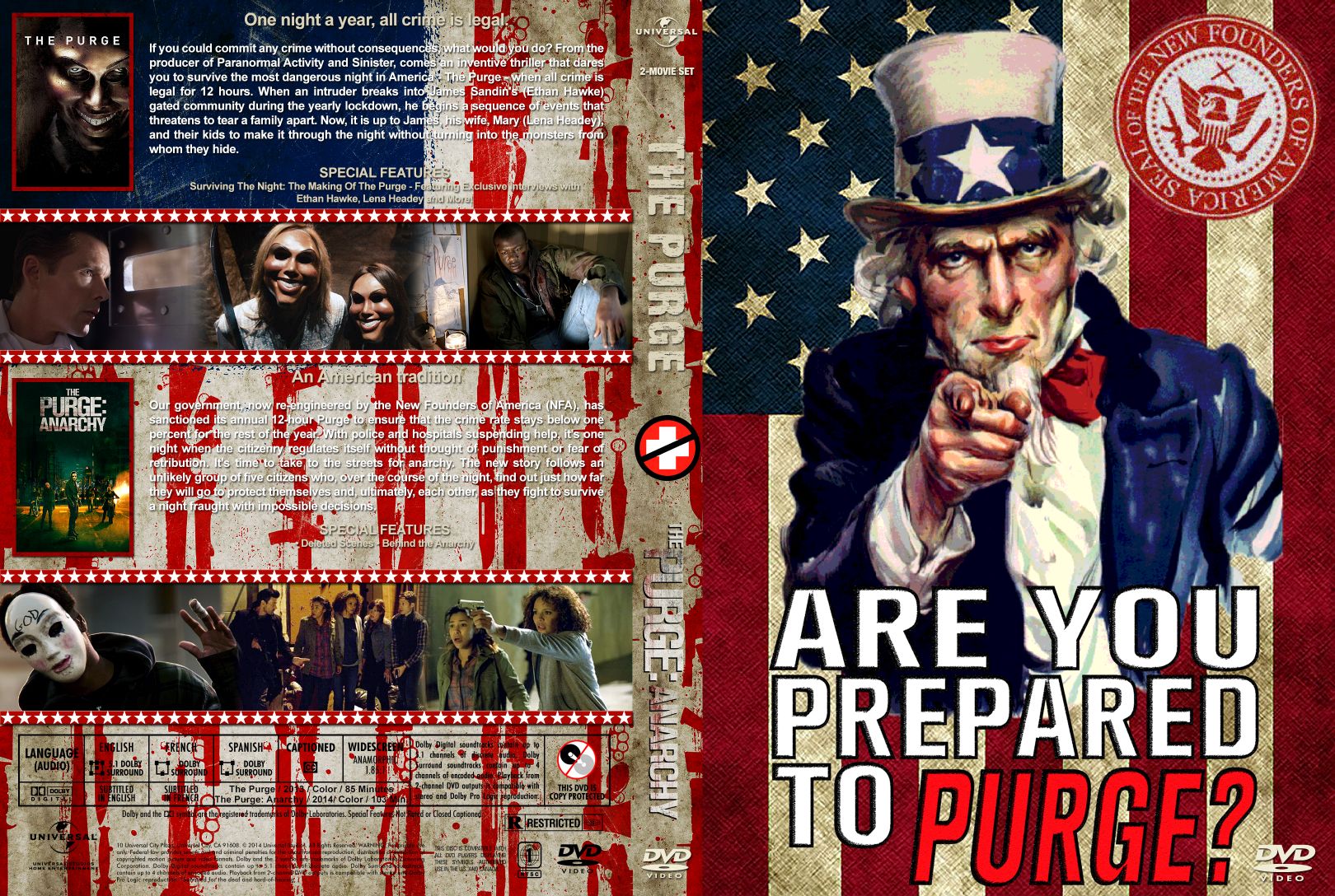 Purge Double version 1 | DVD Covers | Cover Century | Over 1.000.000 ...