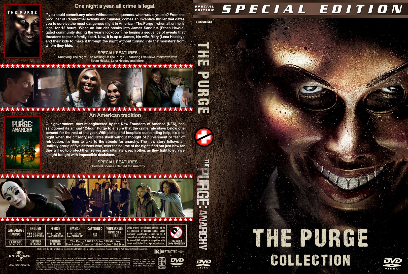 Purge Dbl version 3 | DVD Covers | Cover Century | Over 1.000.000 Album ...