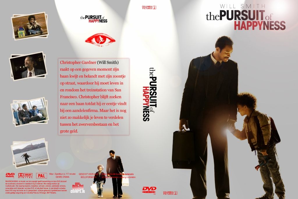 Pursuit Of Happyness DVD NL CUSTOM | DVD Covers | Cover Century | Over ...