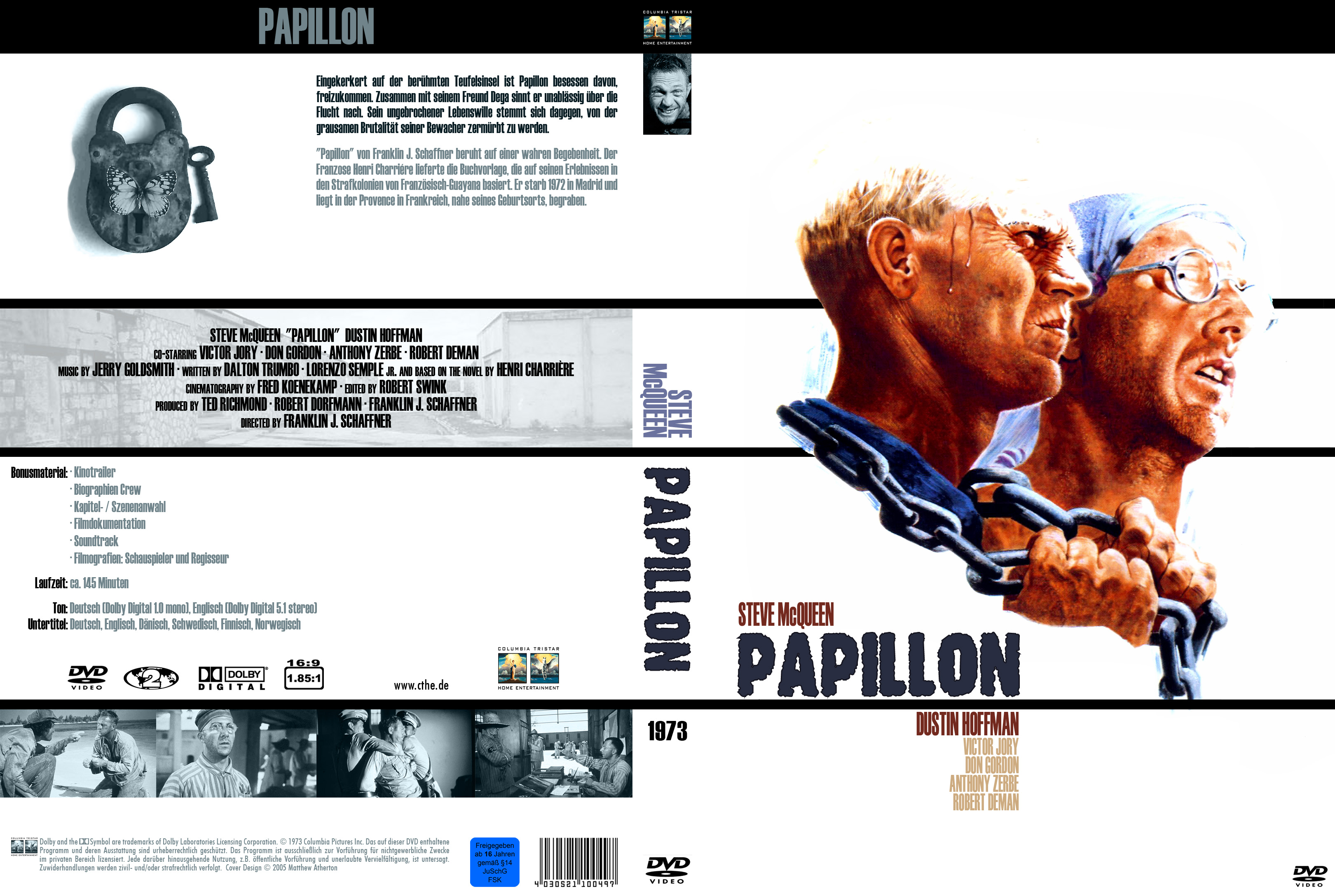 Papillon | DVD Covers | Cover Century | Over 1.000.000 Album Art covers ...