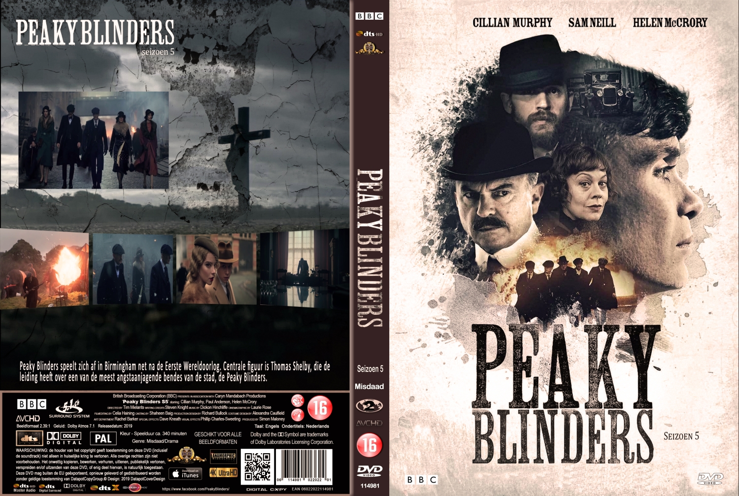 peaky blinders s5 (2019) DVD Cover | DVD Covers | Cover Century | Over ...