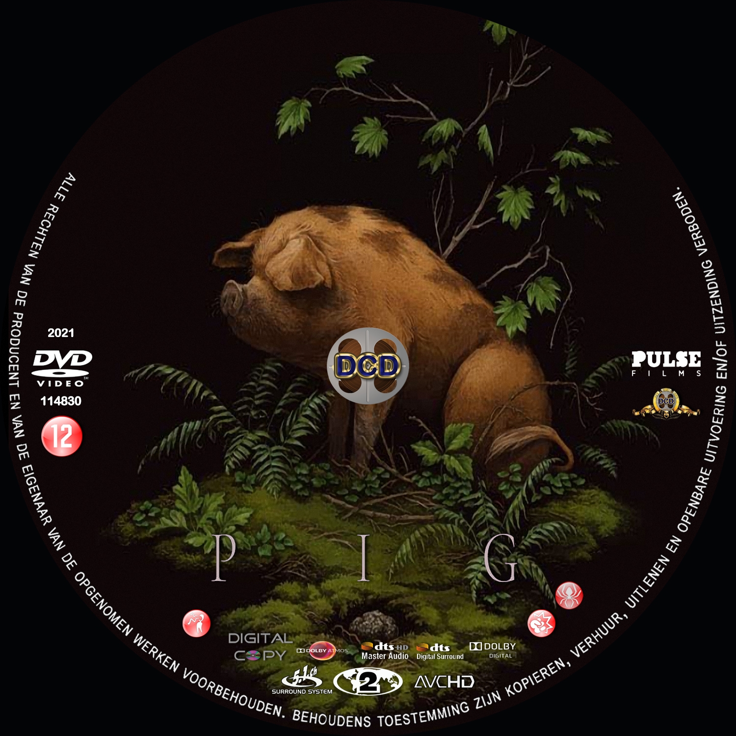 pig (2021) DVD Cover CD | DVD Covers | Cover Century | Over 1.000.000 ...
